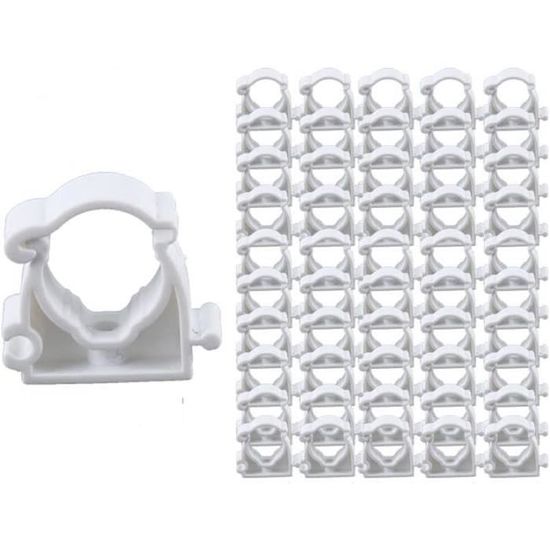 Lot de 50 colliers de serrage de 16 mm pour tuyau d'eau, tuyau de gaz ...