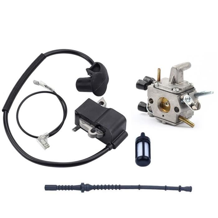 Kit de carburateur pour STIHL Fs120 Fs250 Fs200, bobine allumage, filtre à carburant, fil de ...