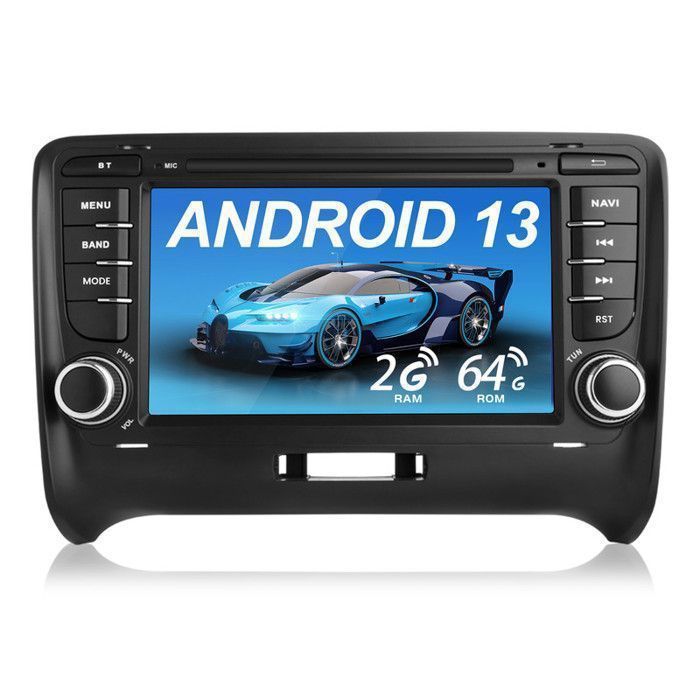 AWESAFE Autoradio Android 13 2Go+64Go pour Audi TT MK2 8J (2006-2012 ...