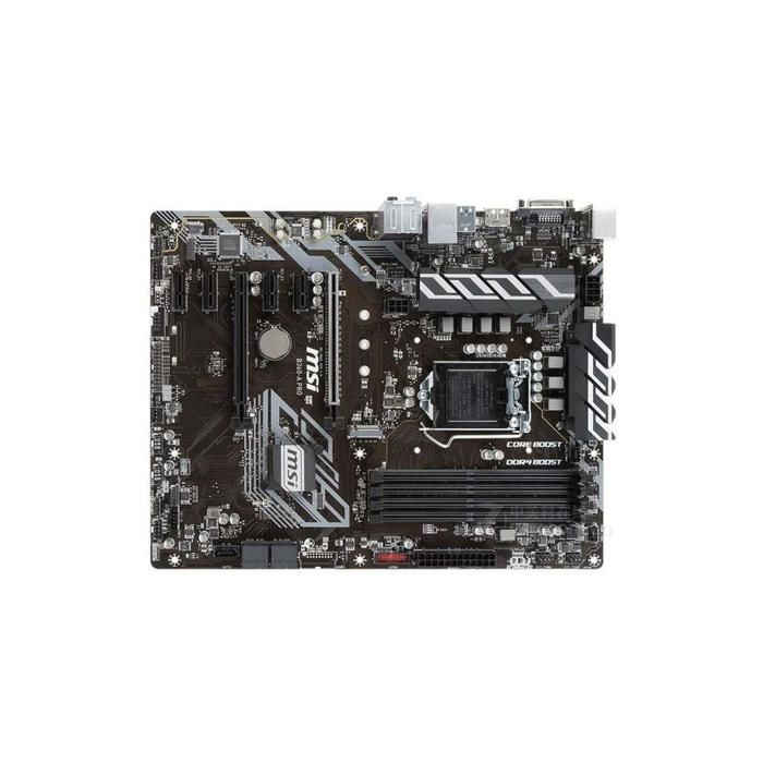 Carte mère MSI B360-A PRO Intel B360 LGA 1151 4xDDR4 SDRAM 64 Go ATX ...