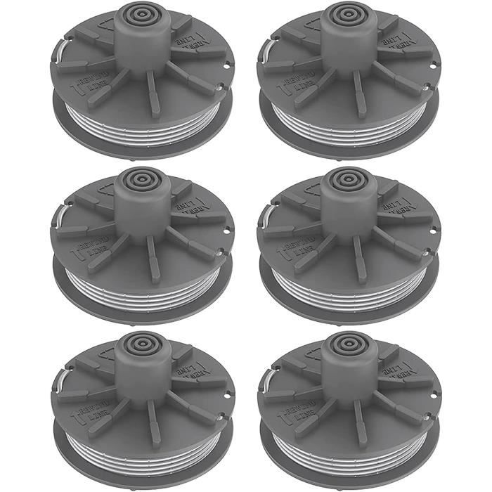 Lot De 6 Bobines De Fil Pour Débroussailleuse Gardena 5307-20, Pour Easycut 400 Art. 8846 ...
