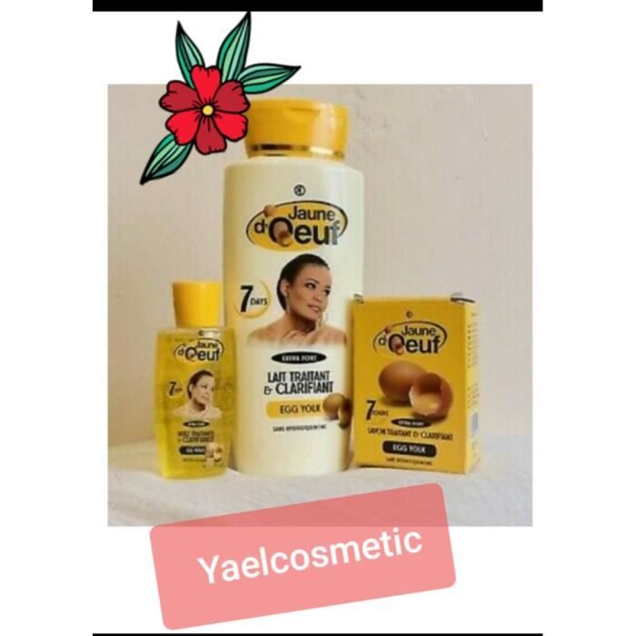 Lait Jaune D’œuf ECLAIRCISSANT Traitant Et Clarifiant Extra Fort A L ...