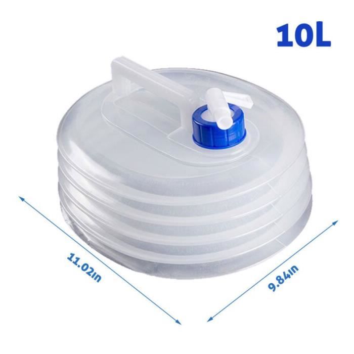 Poche eau,Sac d'eau pliable pour l'extérieur,conteneur d'eau pliable pour Camping,bouteille d ...
