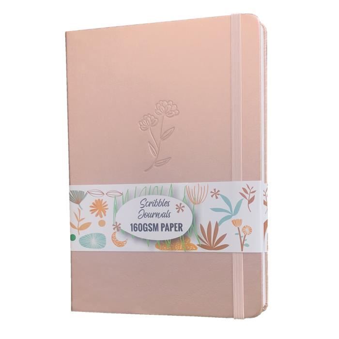 Carnet de notes - ROSE GOLD - A5 - 160 pages - Papier 160g/m² ...