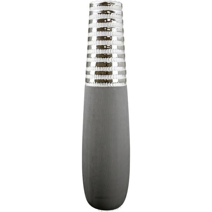 Vase Décoratif Vase De Sol Newtown - Vase En Céramique - Gris Mat ...