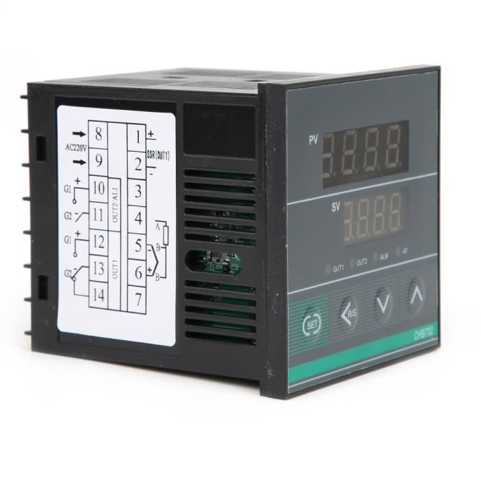 Cikonielf Capteur de température BERM CHB702 Thermostat Contrôleur de ...
