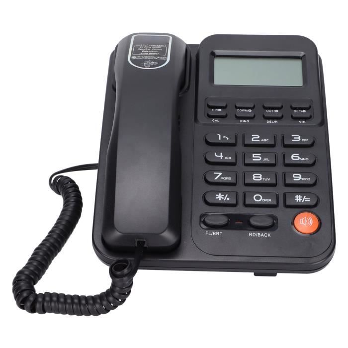 COC-7803043627745-Téléphone fixe de bureau KXT2026CID Téléphone de Bureau Téléphone Fixe d'Htel ...