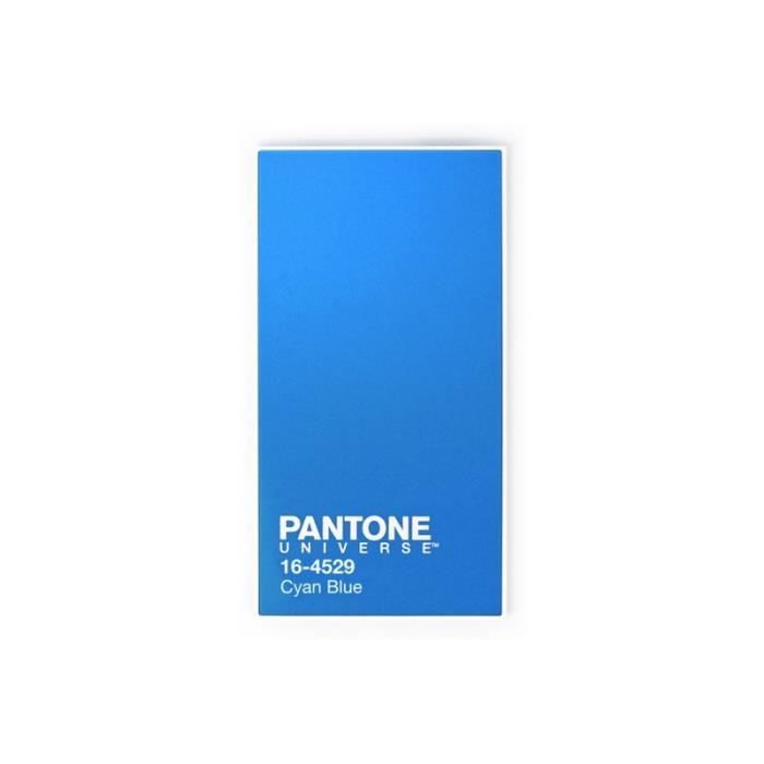 Batterie Nomade Pantone 3000 Mah Bleu - Cdiscount Téléphonie
