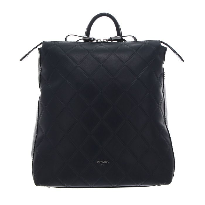 PICARD Sac à dos bleu foncé en cuir pour femme - Voila Backpack Ozean ...
