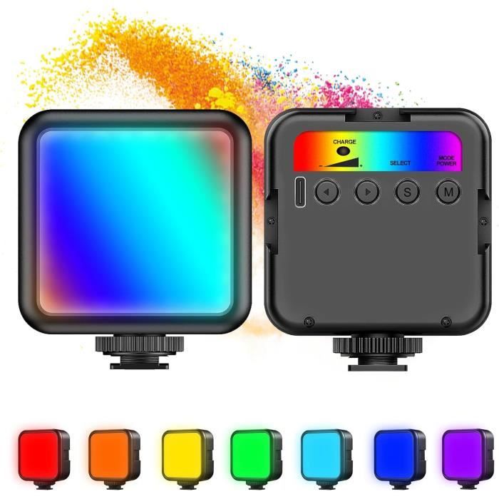 Lumière Vidéo Rgb,Lumière Vidéo Rgb 2500K-7000K,Lumière Caméra Avec ...
