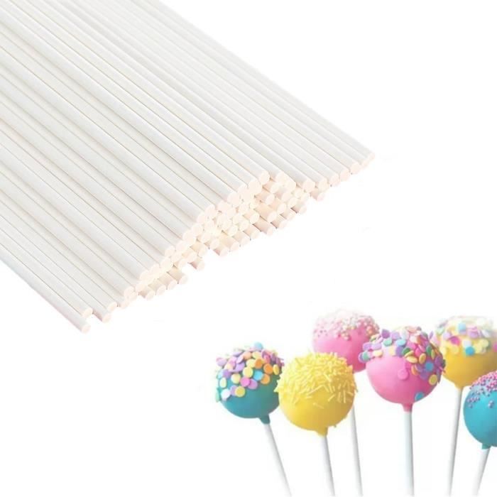 100 Pièces Batonnet Pop Cake,Baton Pop Cake,Baton Sucette,Baton Sucette ...