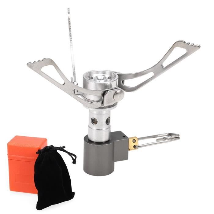 5 -Mini réchaud de Camping pliant, fourneau à gaz d'extérieur, fourneau ...