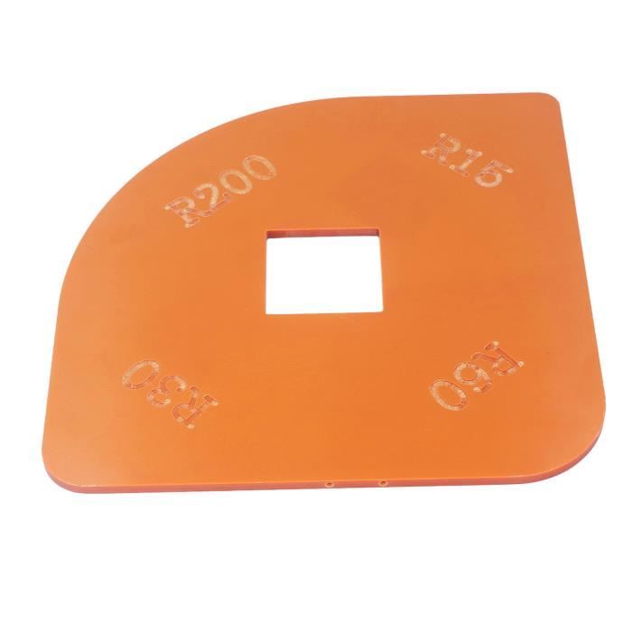 Gabarit de coin rond Modèles de Routeur à Gabarit de Rayon, Modèles de ...