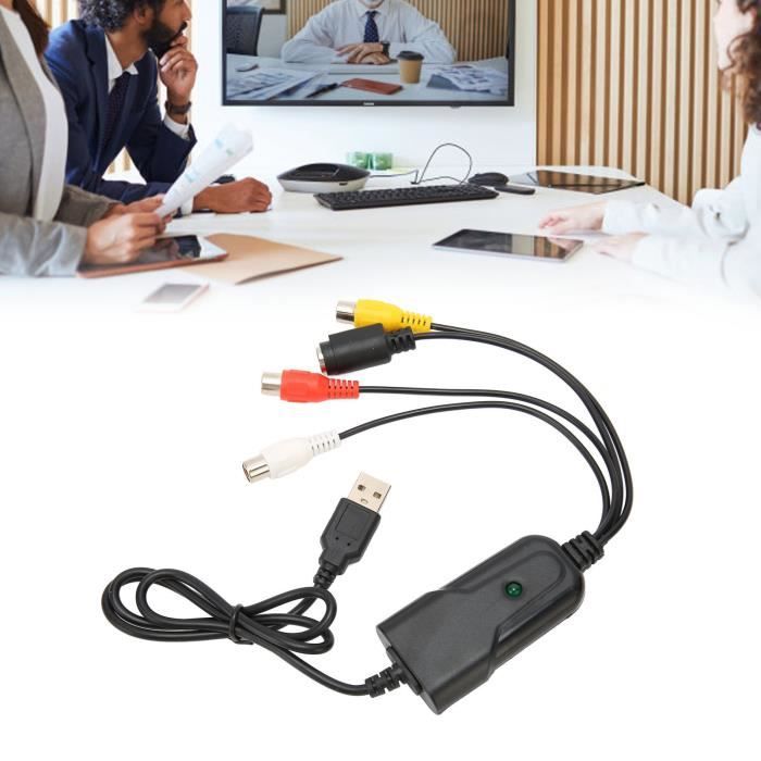 Périphérique de carte de capture vidéo Dispositif de Capture Vidéo USB ...