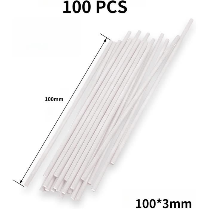 100 Pièces Batonnet Pop Cake,Baton Pop Cake,Baton Sucette,Baton Sucette ...