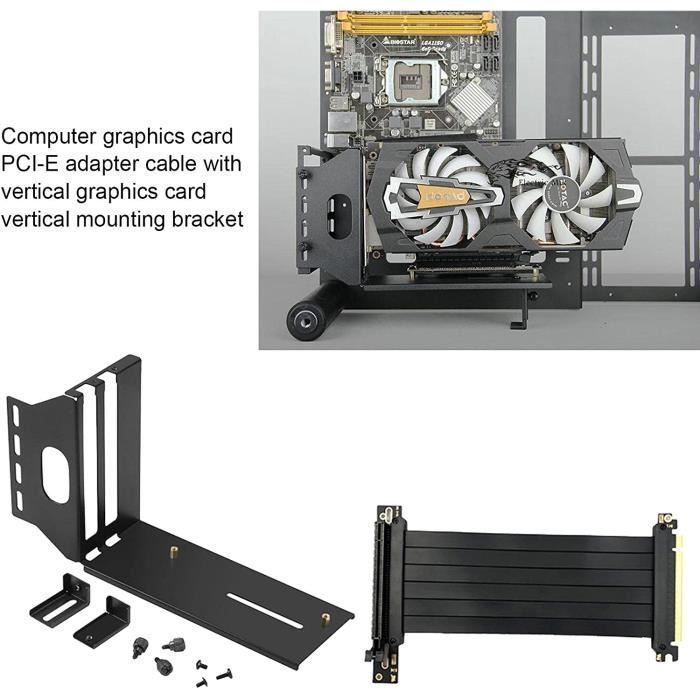 Support Gpu Vertical Support Vertical Carte Graphique Kit De Support De ...