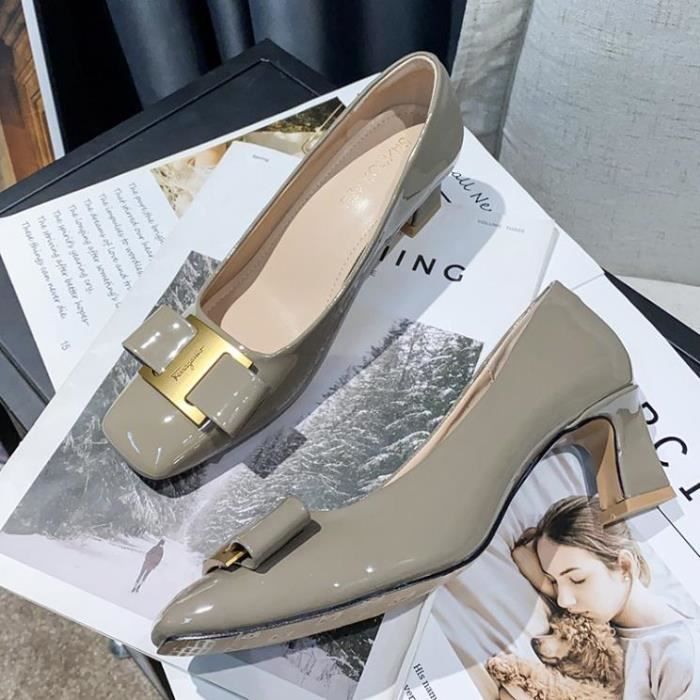 Escarpins Femme - CKshangdian - Décoration de boucle en métal - Talons ...