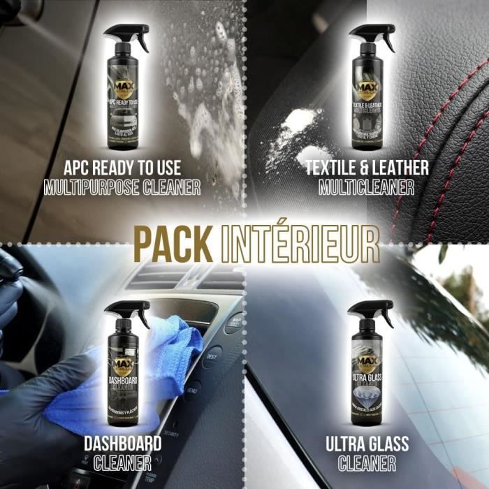Nornward - Interior Pack - Kit Nettoyage Voiture Intérieur Avec ...