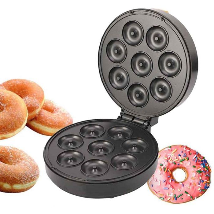 ÉLectrique Mini Donut Cakes Maker Machine Enduit AntiadhéSif Petit ...