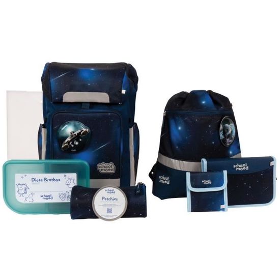 Cartable School-Mood Rebel Air+ - Gris - Enfant - Aimantée - Fille ...