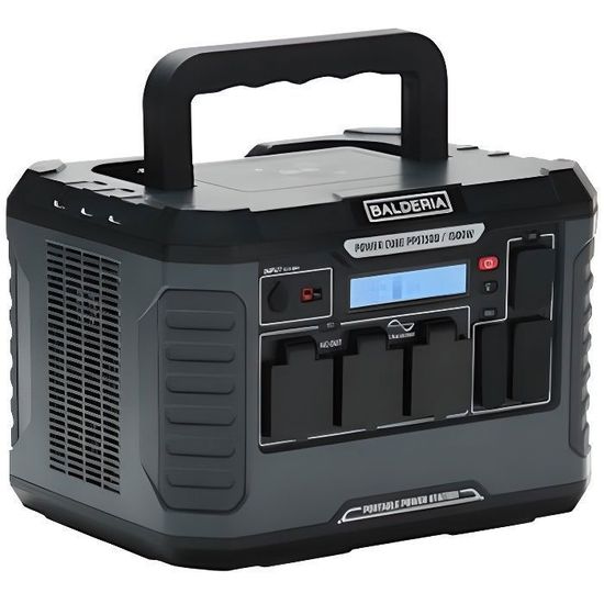 BALDERIA Power Cube 300W - Station d'alimentation portable 231Wh, accumulateur d'électricité ...