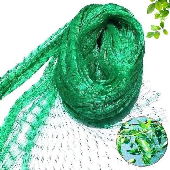 Filet Anti-Oiseaux 4 x 10m Filet de Protection Anti Oiseaux et Animaux Filet Jardin idal pour ...