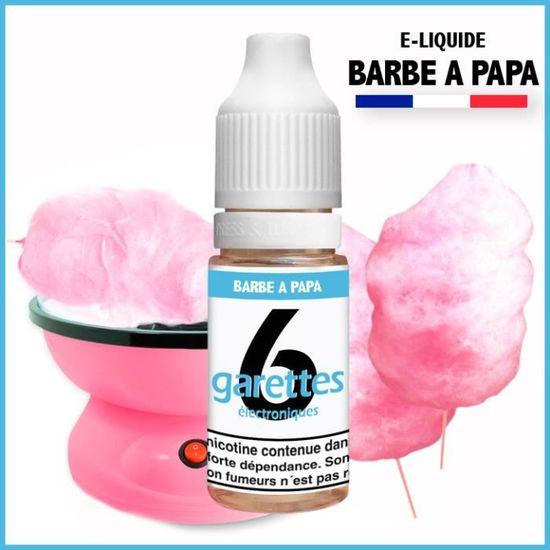 E-LIQUIDE BARBE A PAPA 10ML EN 12MG DE NICOTINE - Cdiscount Au quotidien