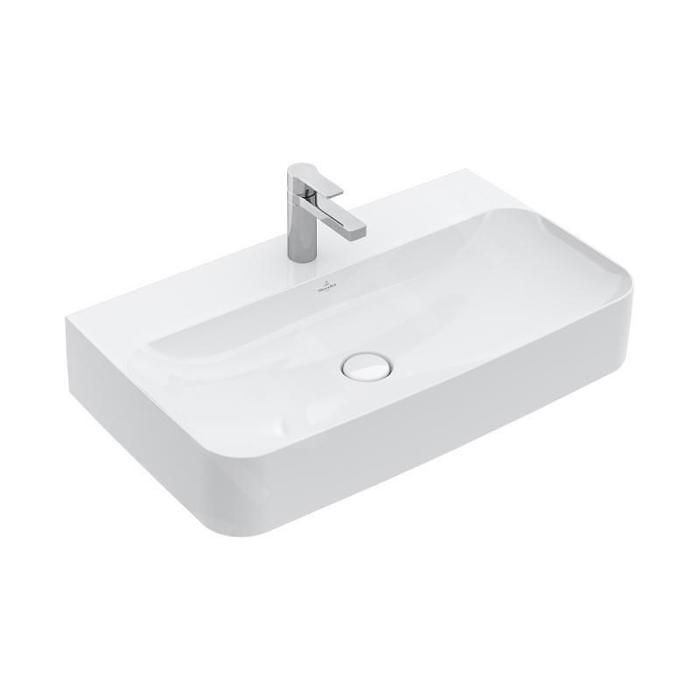 Villeroy & Boch Finion Vasque avec trop-plein dissimulé, 800x470 mm ...