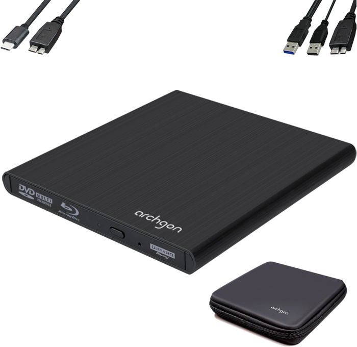 Archgon, Style UHD Drive Lecteur Blu Ray 4K Externe 4K-Ultra HD BD ...