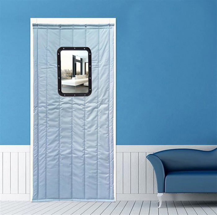 Rideau De Porte Isolant Thermique Isolation Porte Avec Coton Rideau d ...