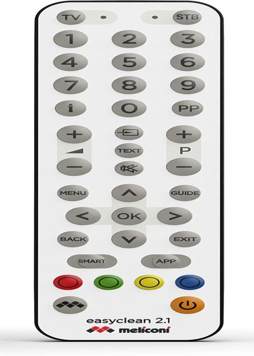 Télécommande Universelle 2 En 1 Pour Tv Et Décodeur, Facile À Nettoyer ...