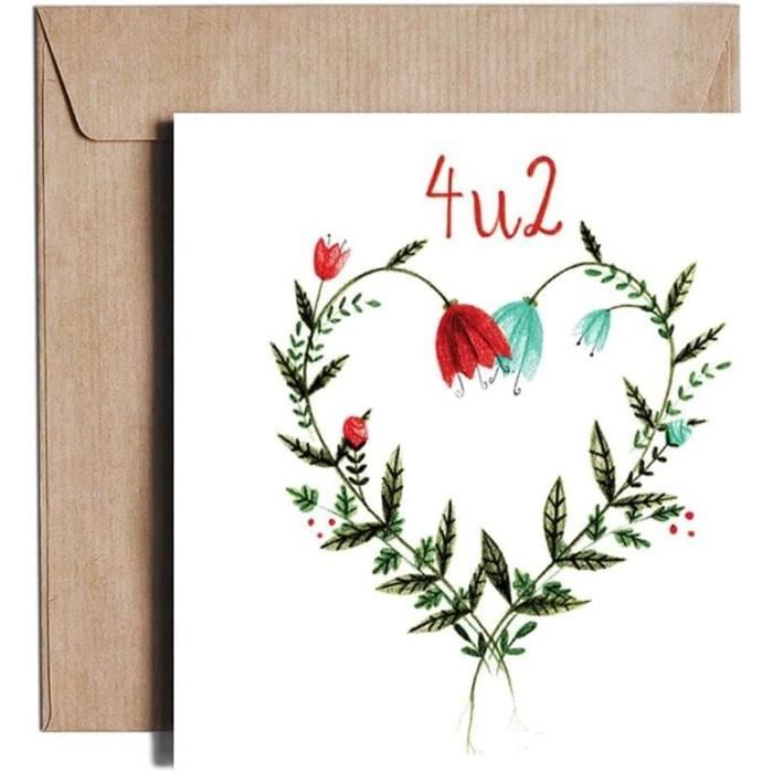 Carte d'invitation graphique unique pour mariage - Cartes d ...