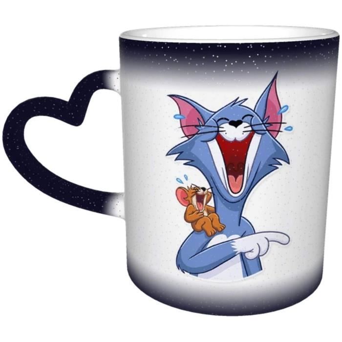 Tasses d'Halloween - Tom Jerry - Mugs en céramique - Tasse à thé - Bleu ...