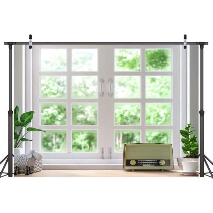 7x5FT Fenêtre Vidéo Conférence Fond Paysage Extérieur Bureau à Domicile ...