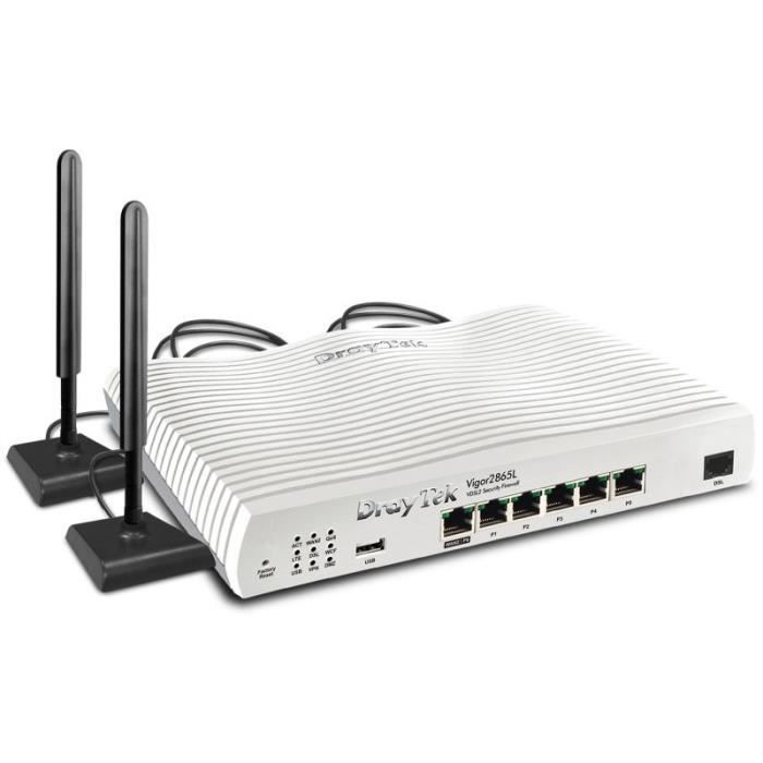 Dray Tek Draytek VIGOR2865LAC routeur sans fil Gigabit Ethernet Bi ...