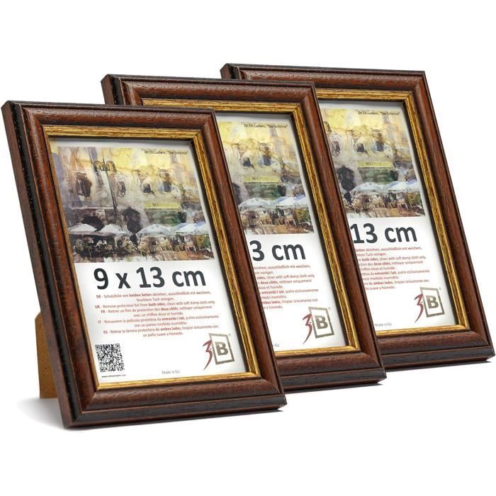 Cadre Bari Rustique Cadre Photo En Bois, Avec Verre Acrylique (9 X 13 ...