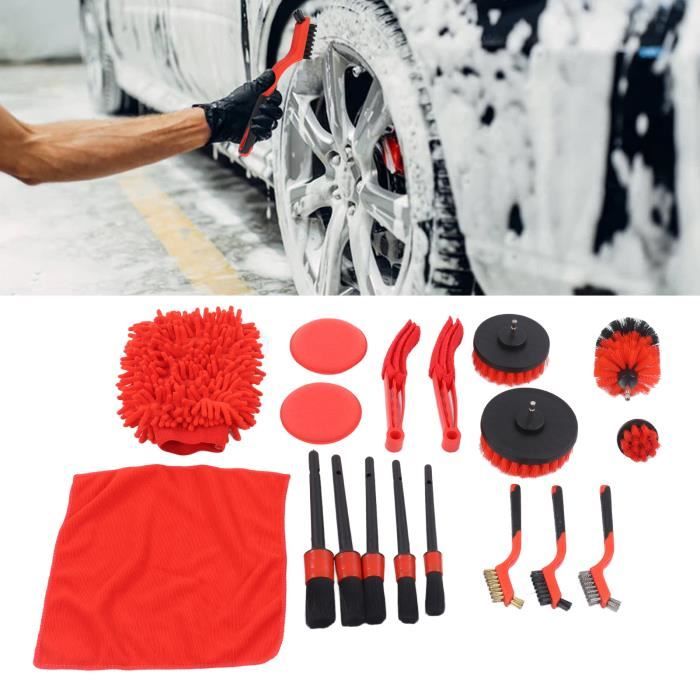EJ.life Kit d'outils de nettoyage de voiture Kit D'outils de Voiture ...