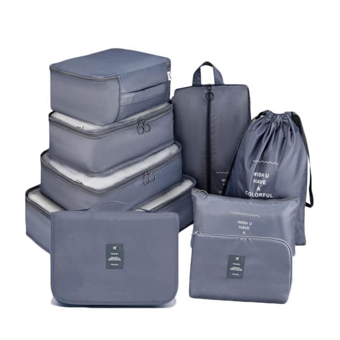 Sacs de Rangement Durable, 9 PCS Boîtes de Rangement pour Vêtements ...