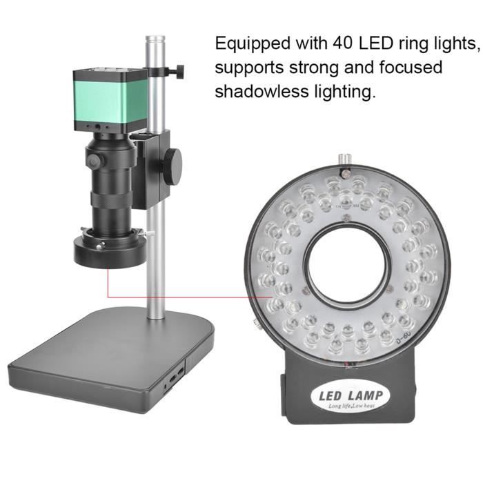 RHO-Caméra de microscope 48MP Caméra Microscope Numérique Industrielle ...