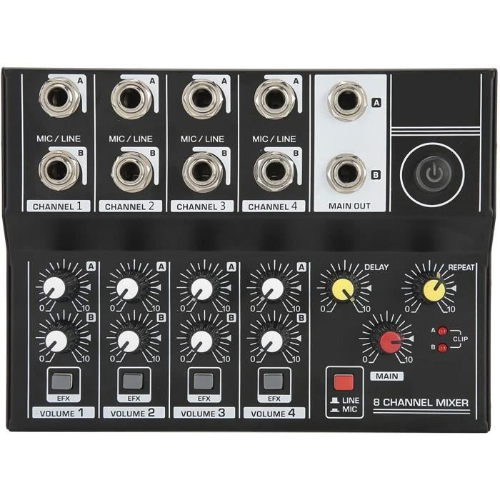 Table de mixage audio professionnelletable de mixage audio stéréo ...