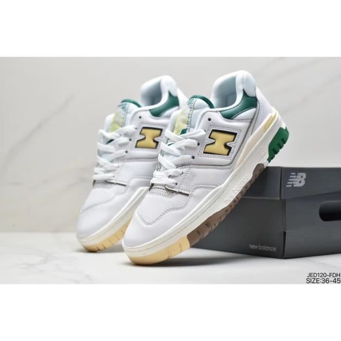 BASKETS News-Balances NB 550 White Nightwatch Green BB550PWC Homme ...