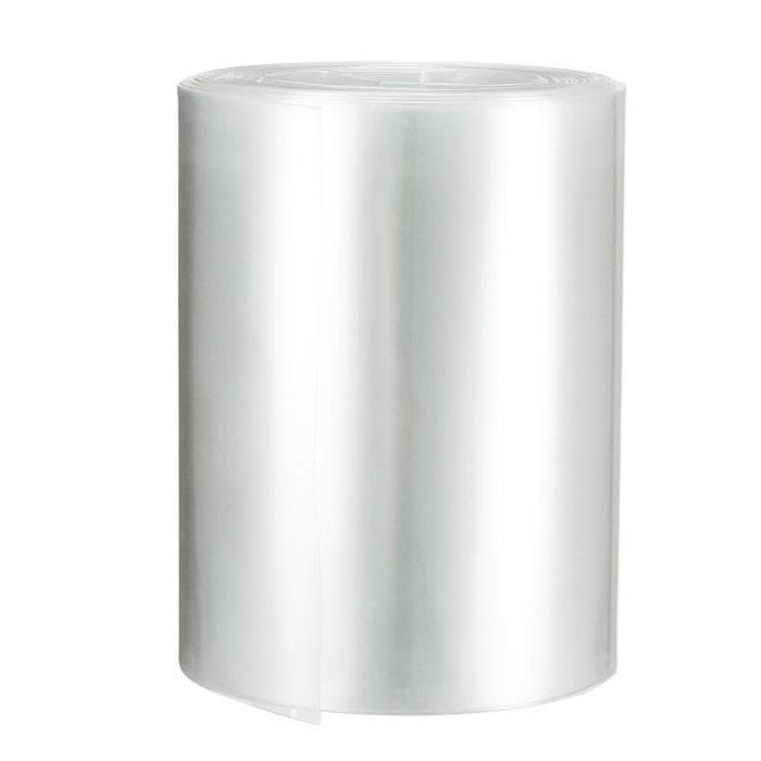 SOURCING MAP Gaine Thermorétractable PVC Emballage Batterie Tube 105mm ...