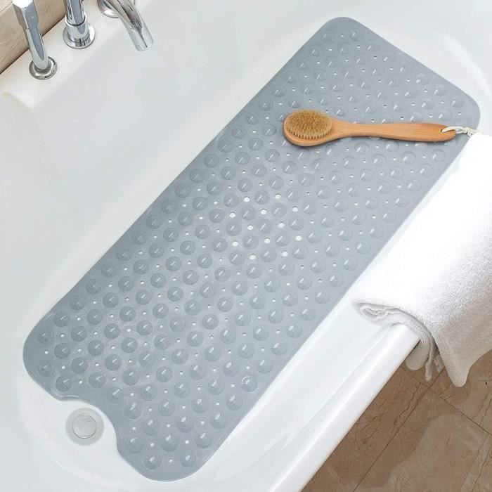 Tapis de Bain antidérapant pour Baignoire de Douche 99 x 39 cm Tapis de ...
