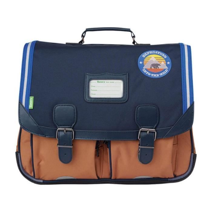 Tann's - Cartable 41cm "Loan" marine - 10590 - Cdiscount Bagagerie ...
