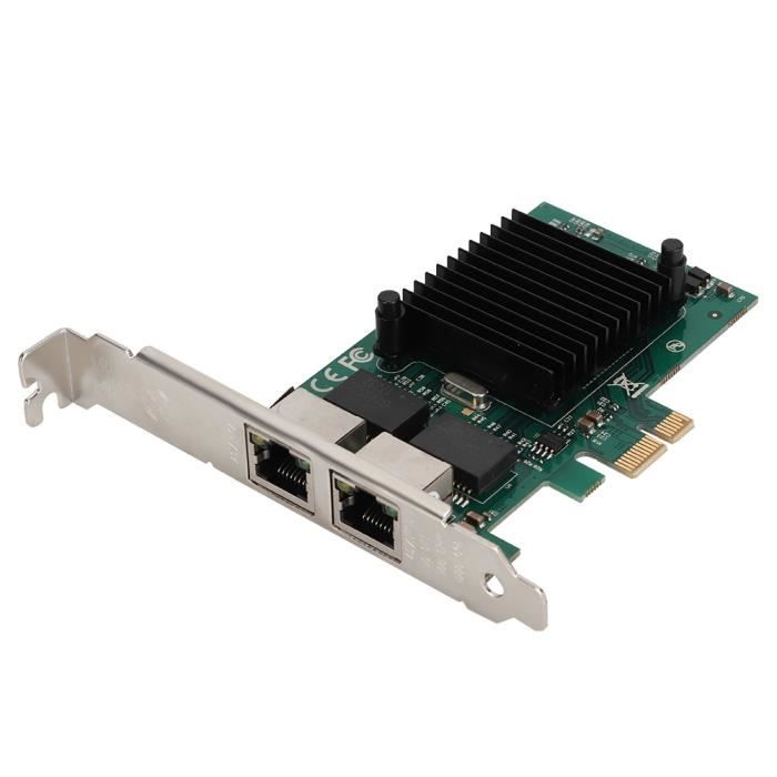 TMISHION carte réseau Ethernet Carte réseau Gigabit Ethernet double ...