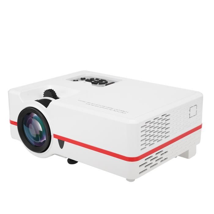 TMISHION Projecteur 1080P Projecteur de cinéma maison vidéo VS313 Mini ...