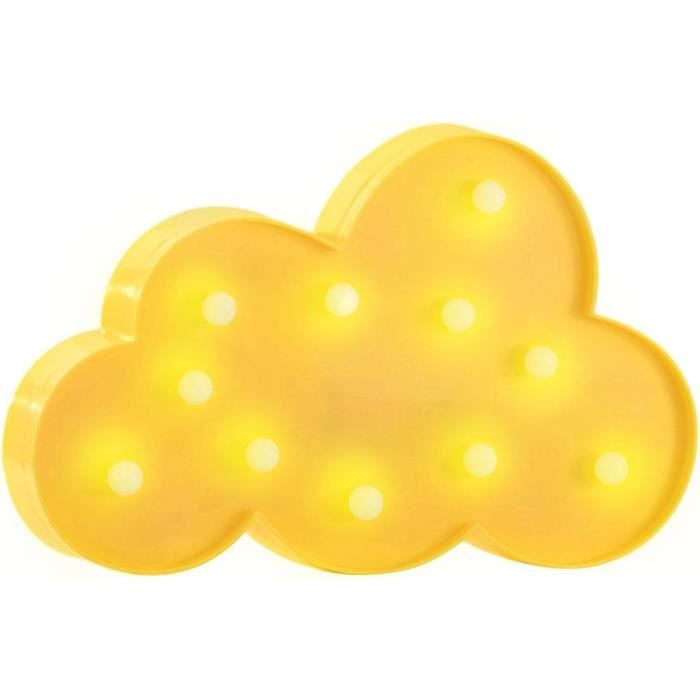 Nuage Led 3D | Décor Nuage Avec Led - 3D Nuage Lampe Chapiteau Signe ...
