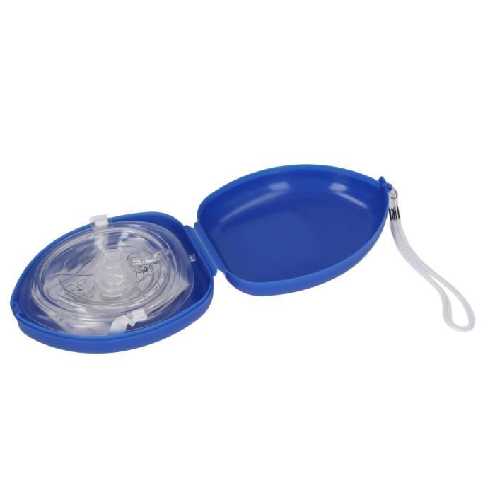 Écran facial de réanimation cardiopulmonaire CPR Face Shield Silicone ...