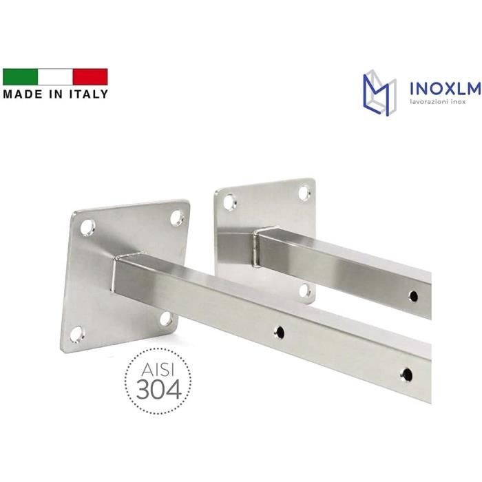 Inoxlm Bras Pour Séchoir À Linge Mural Fabriqué En Italie En Acier Inoxydable[m1272] - Cdiscount ...