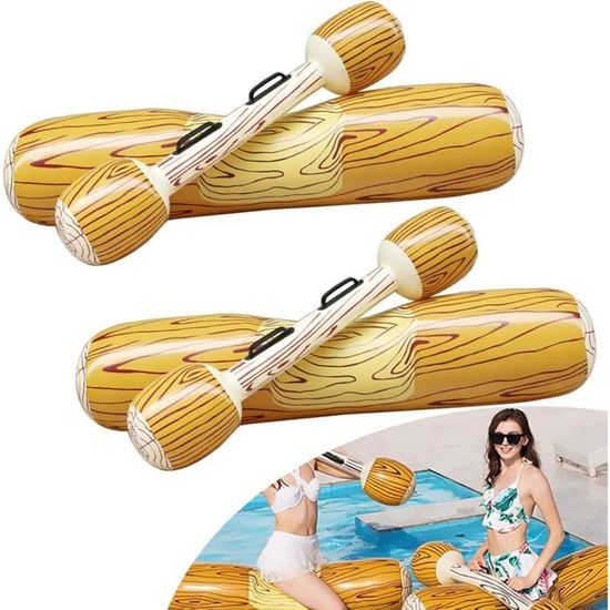 Bouee Piscine, 4 in 1 Matelas Gonflable Piscine, Portable Hamac d'eau ...